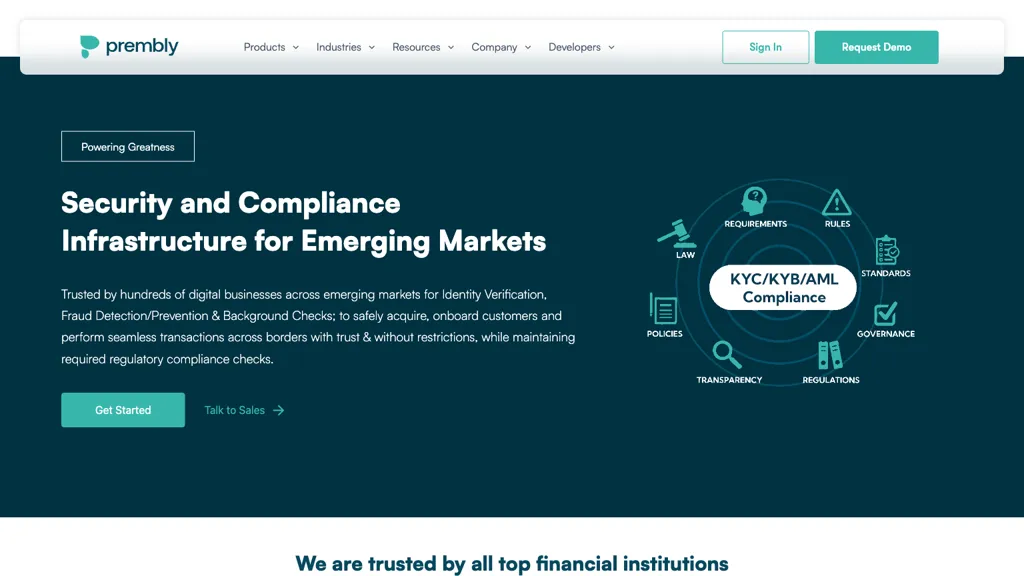 Prembly: Advanced Identity Verification For Emerging Markets